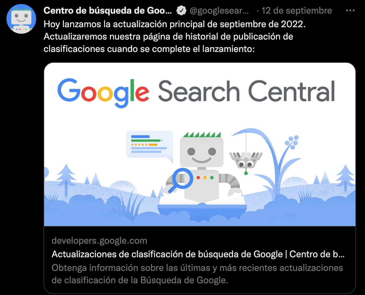 Nuevas actualizaciones del algoritmo de búsquedas en Google